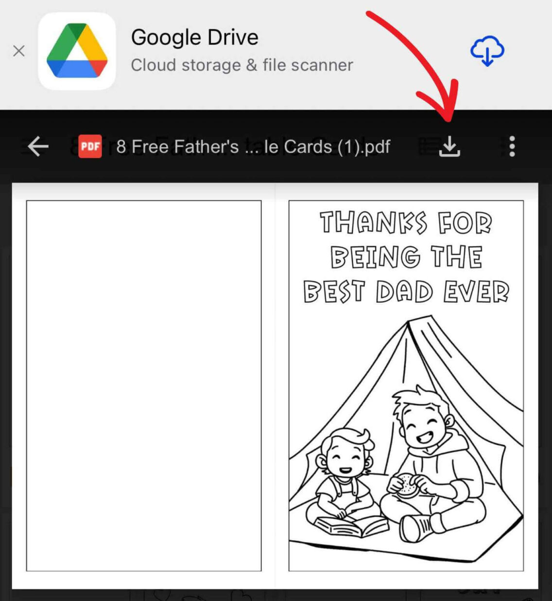 8 Free Father's Day Printable Cards – Hollow to Whole